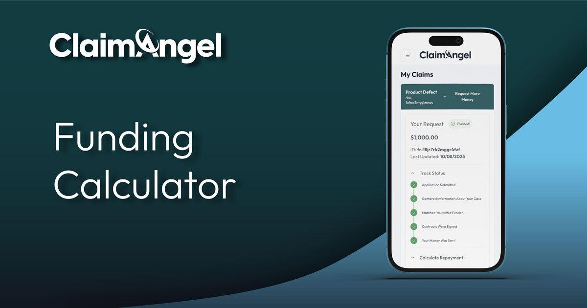 Funding Calculator | Compare Legal Funding Costs - ClaimAngel | ClaimAngel